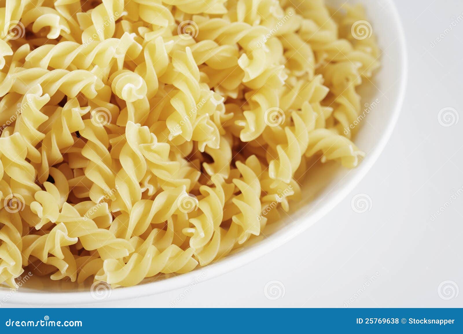 Fusilli stock photo. Image of pasta, dried, fusilli, uncooked - 25769638