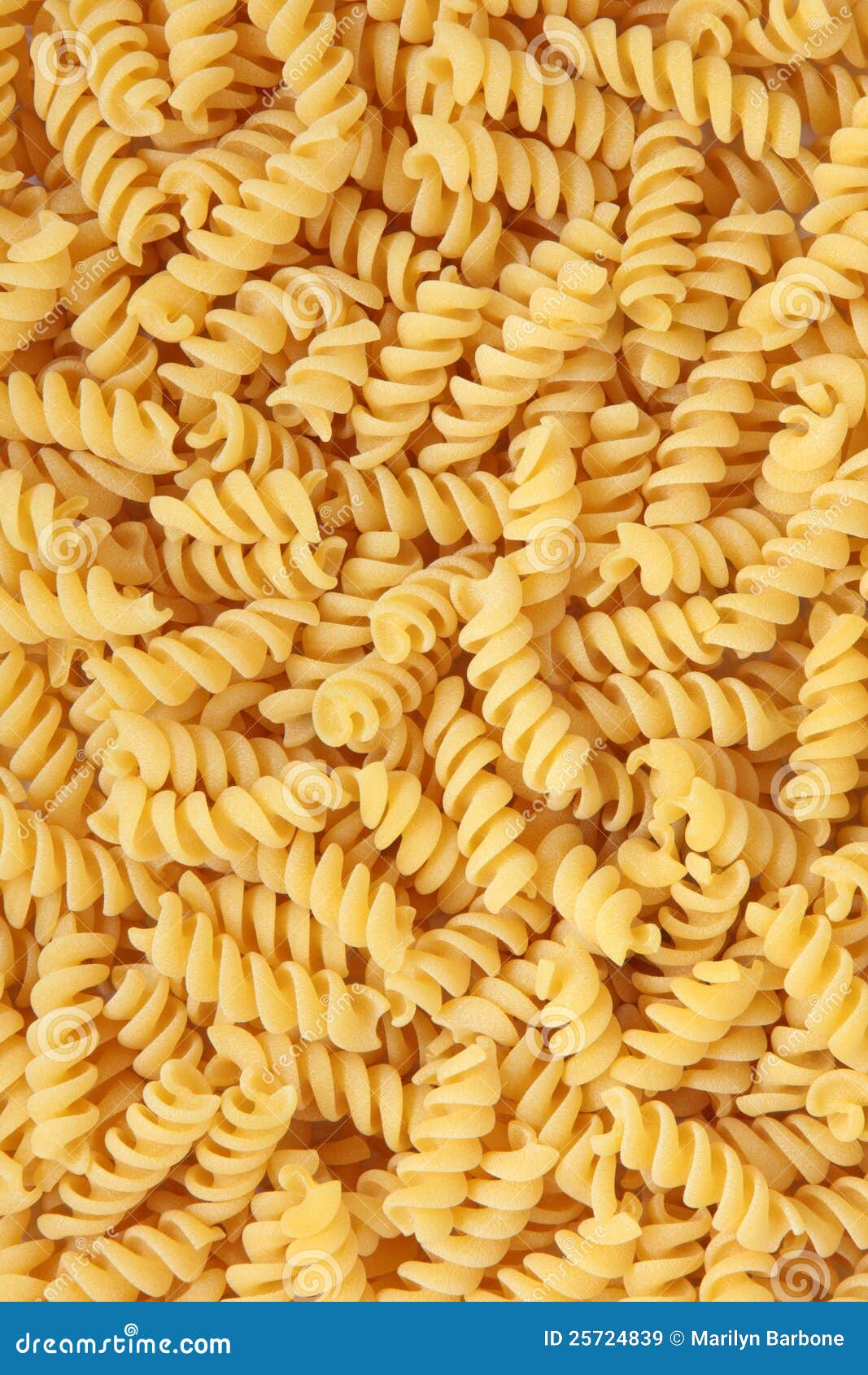 Fusilli Pasta stock image. Image of dried, fusilli, staple - 25724839