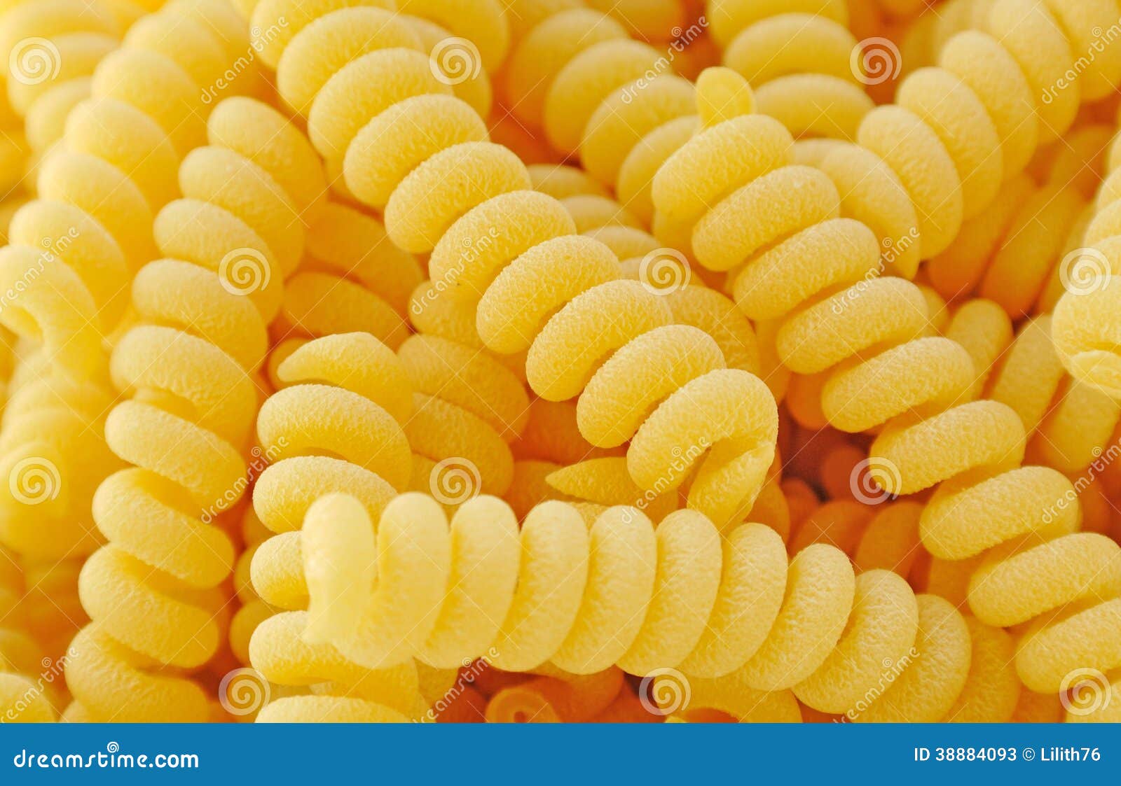 Fusilli pasta stock image. Image of cucina, ingredient - 38884093