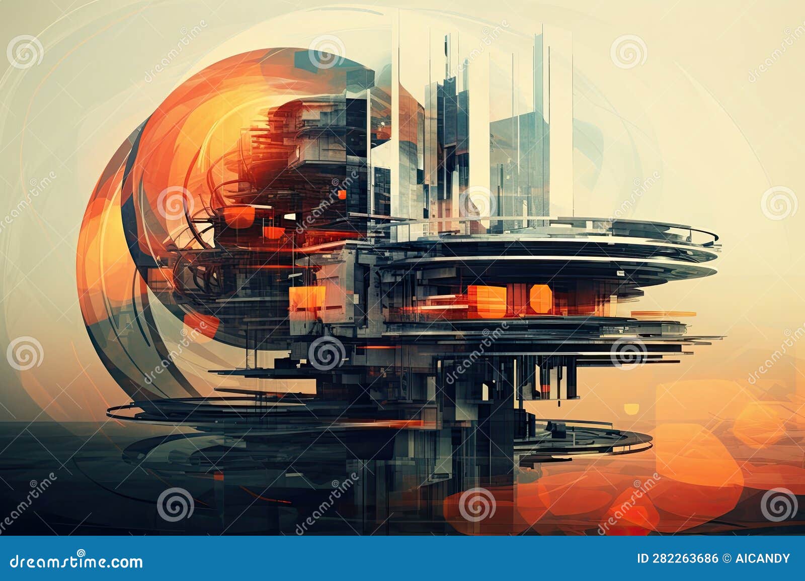 Fusion of Abstract Elements and Architectural Structures on a ...