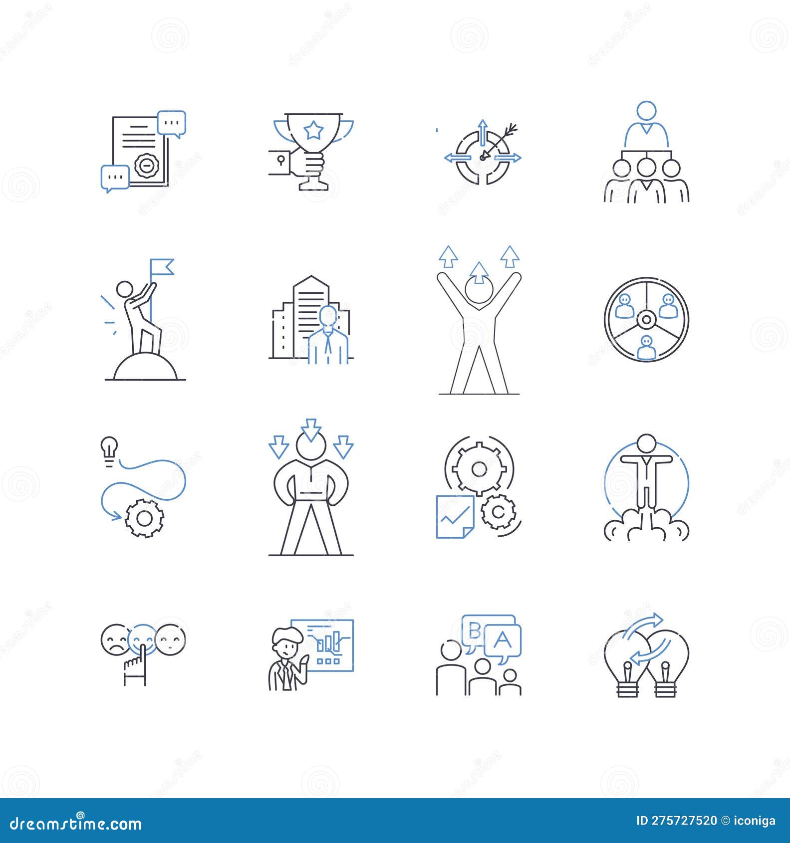 Fusion Enhancement Line Icons Collection. Integration, Upgrade ...