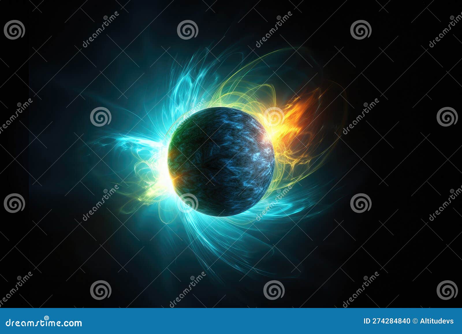 The Fusion of Hydrogen into Helium in the Core of a Star, Bringing it ...