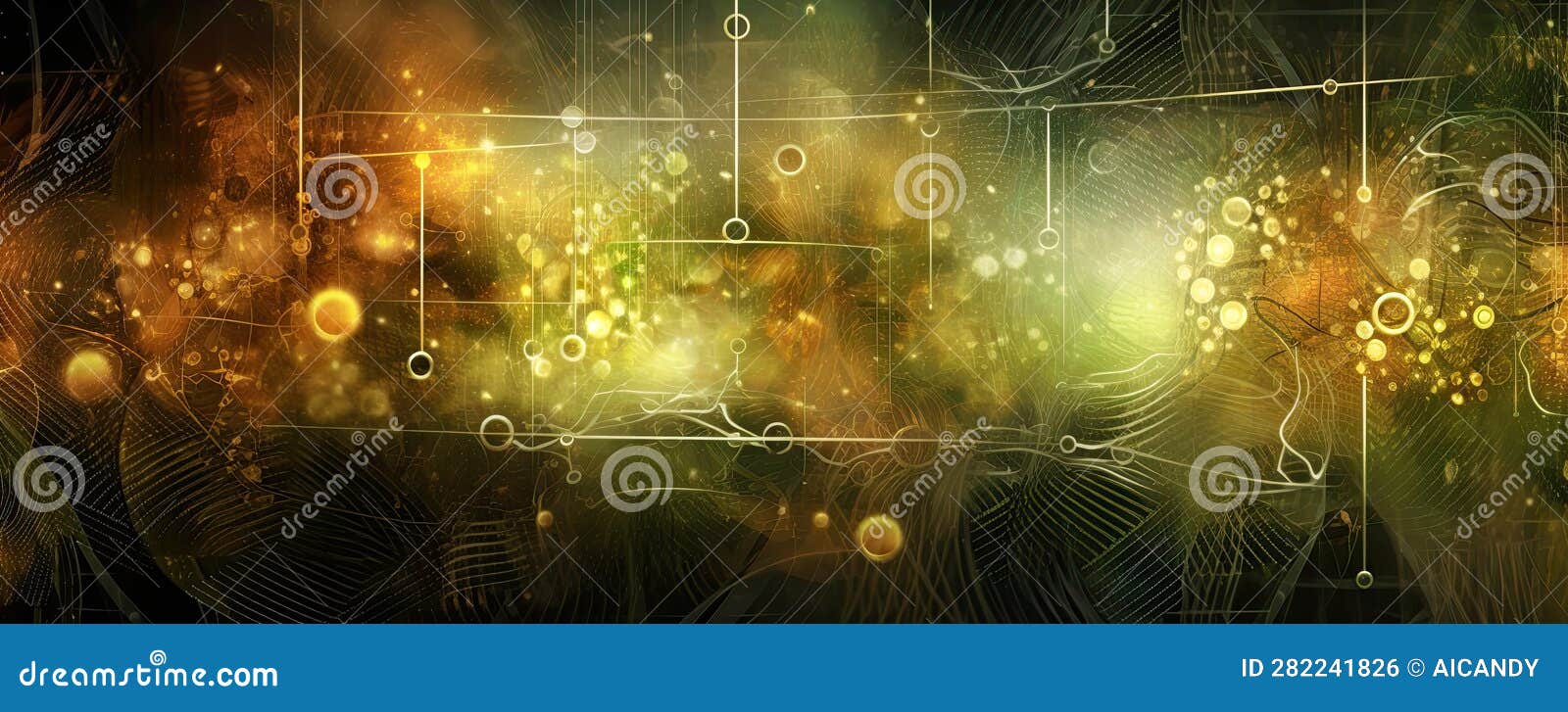 Fusion of Natural Elements and Technological Circuits on an Abstract ...