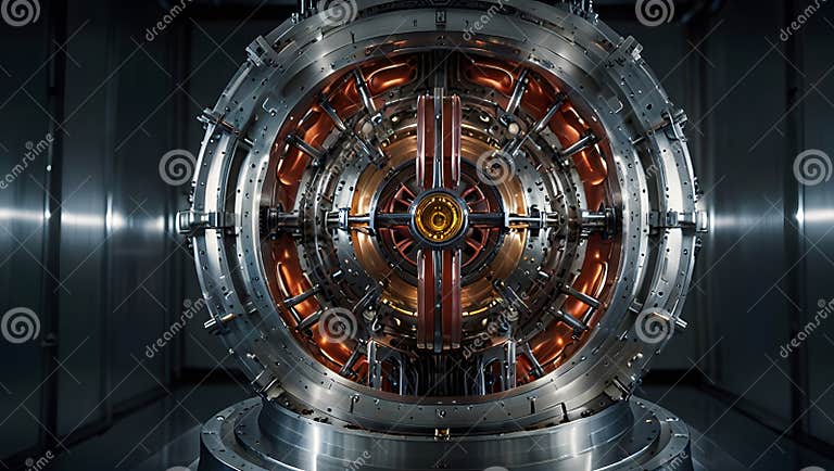 Fusion Reactors Create Electrical Energy. State-of-the-art Energy ...
