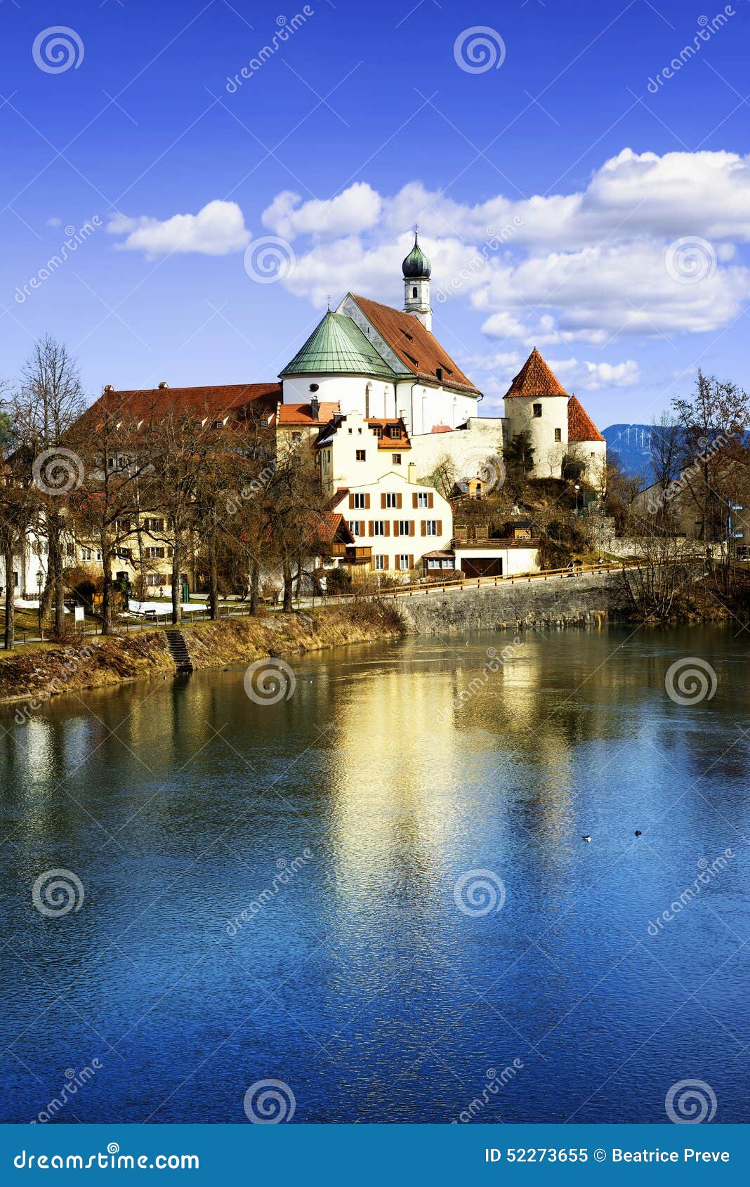 Fussen, Bavaria, Germany stock image. Image of romance - 52273655