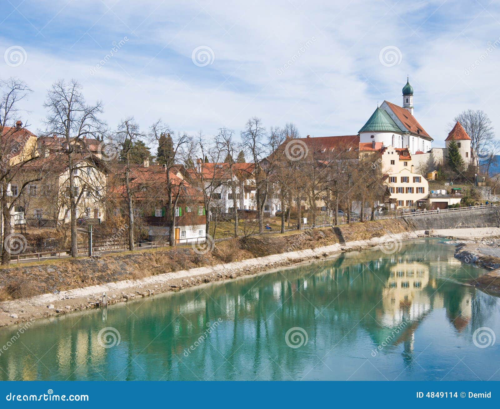 Fussen, Germany stock photo. Image of journey, heritage - 4849114