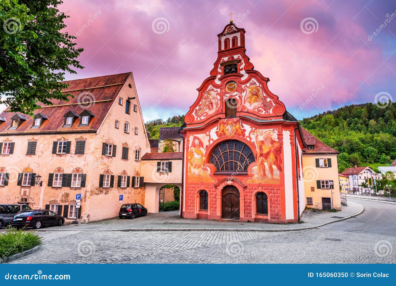 Fussen, Germany stock photo. Image of germany, famous - 165060350