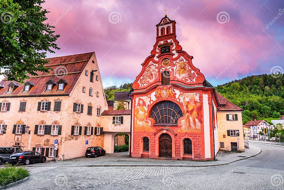 Fussen, Germany stock photo. Image of germany, famous - 165060350