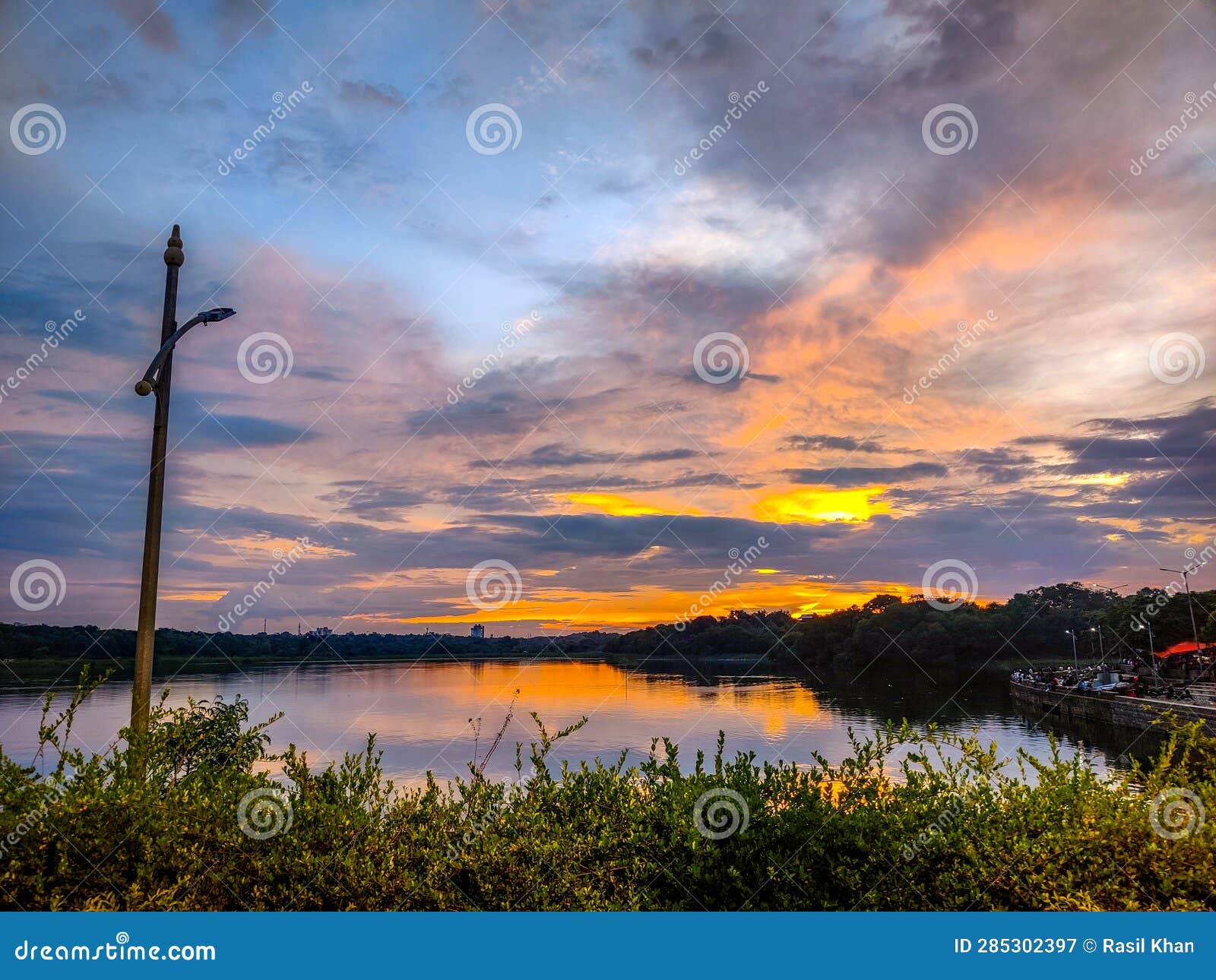 Futala Lake Event View Nagpur Maharashtra Stock Image - Image of nagpur ...