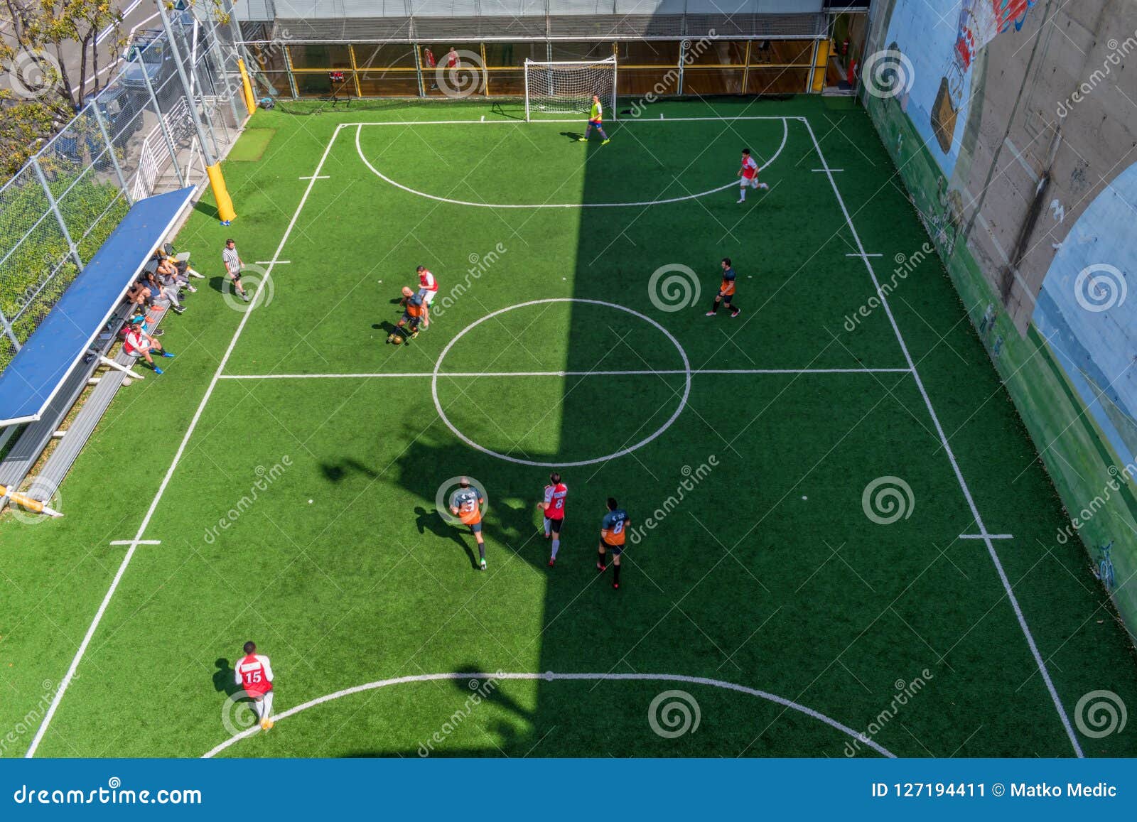 Futsal match in Sydney editorial photo. Image of active - 127194411