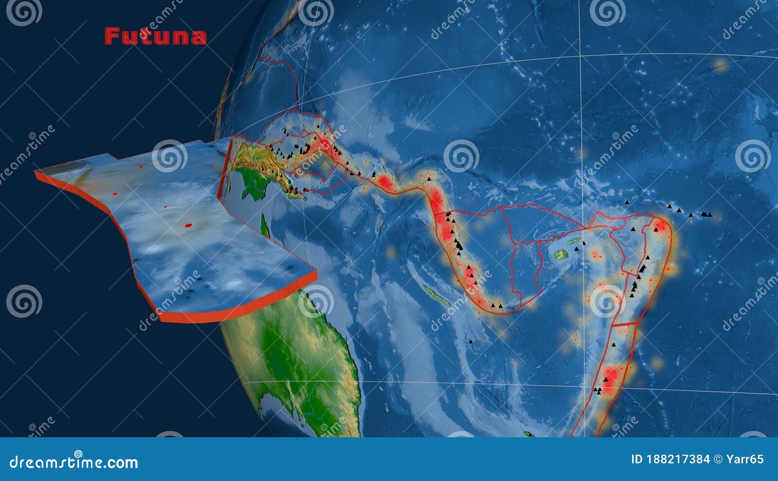 Futuna Plate Described and Presented - Physical Stock Illustration ...