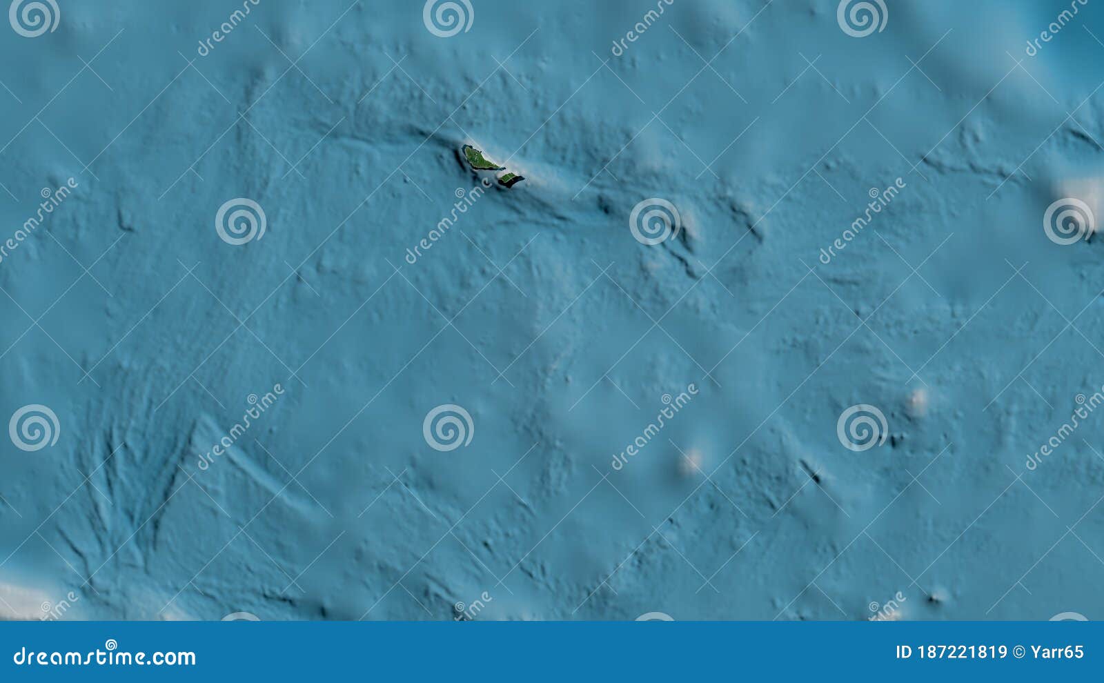 Futuna Tectonic Plate - Raster. Satellite Stock Illustration ...