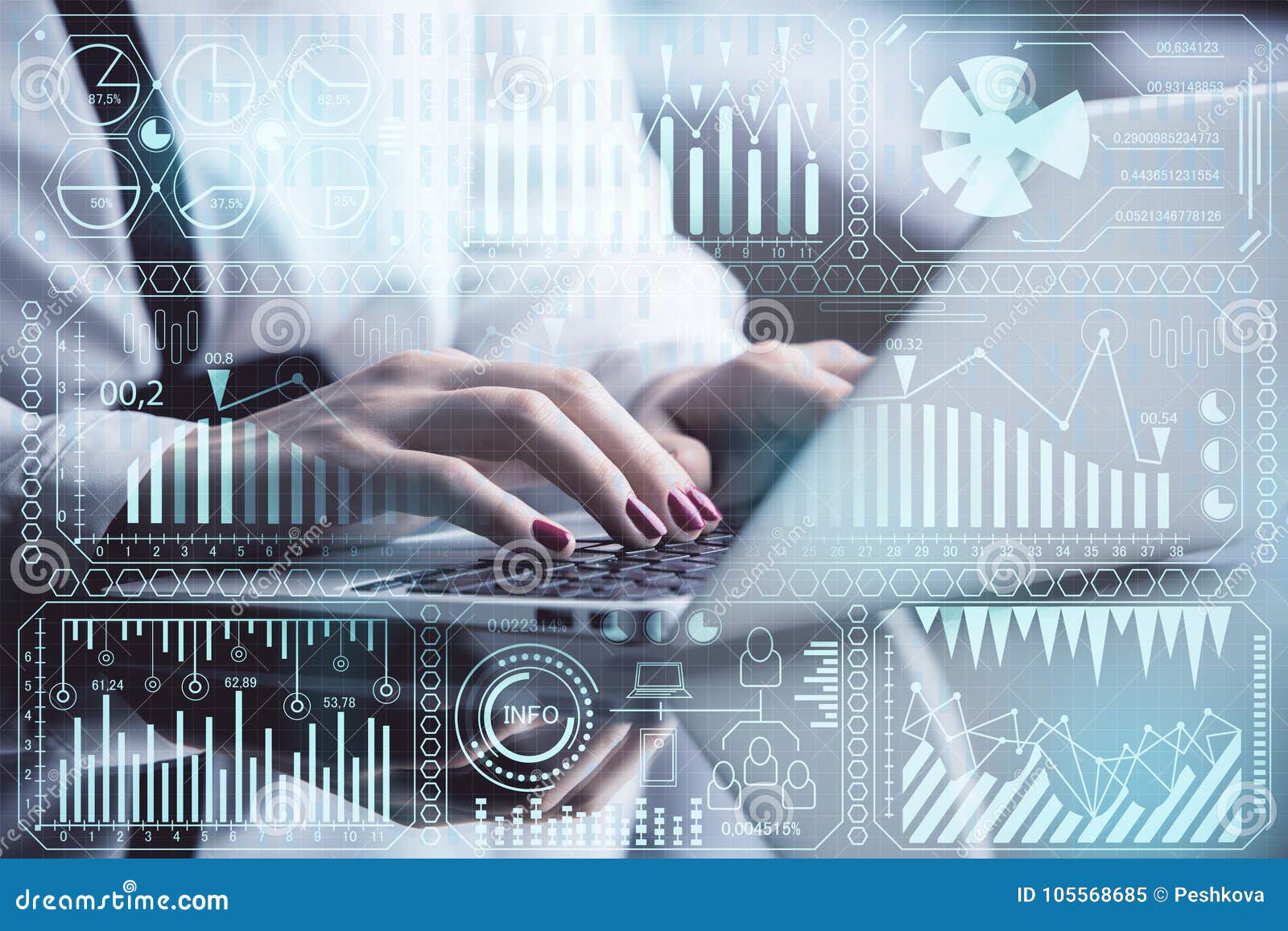Future and Accounting Concept Stock Image - Image of graph, closeup ...