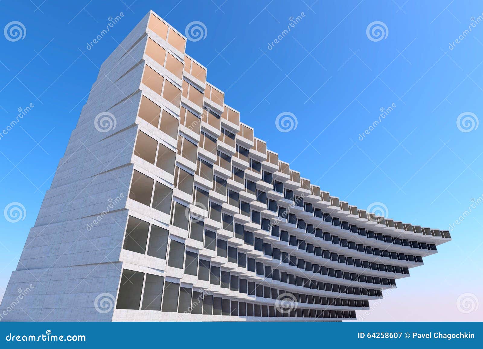 Future Architecture. Futuristic Building. Modern Building. Future ...