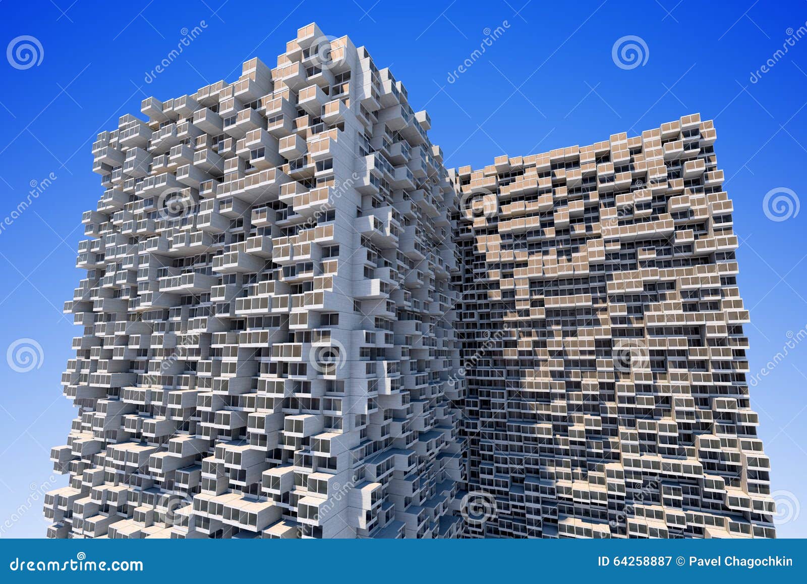 Future Architecture. Futuristic Building. Modern Building. Future ...