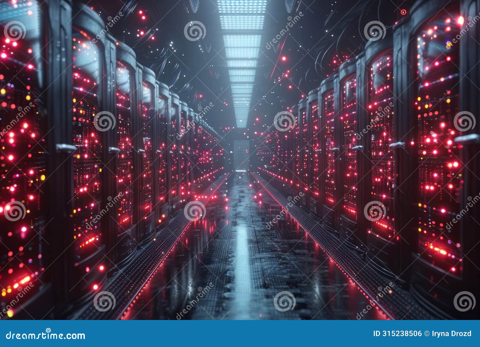 Future Big Data Technology Concept , Global Network, Business Process ...