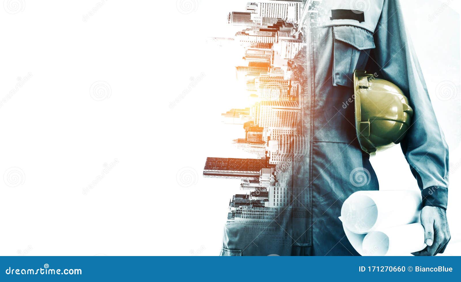 Future Building Construction Engineering Project Stock Photo - Image of ...