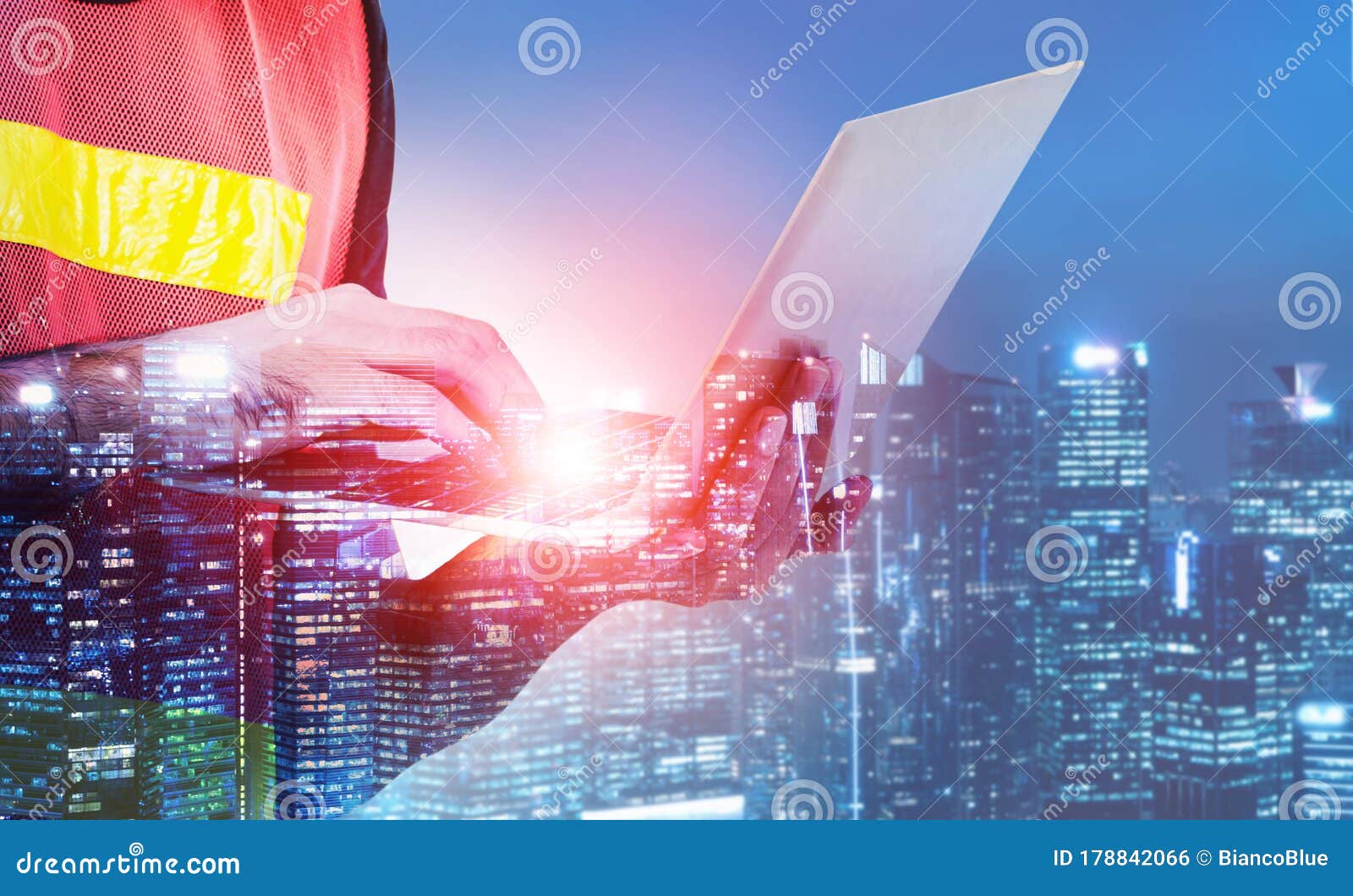 Future Building Construction Engineering Project Stock Photo - Image of ...