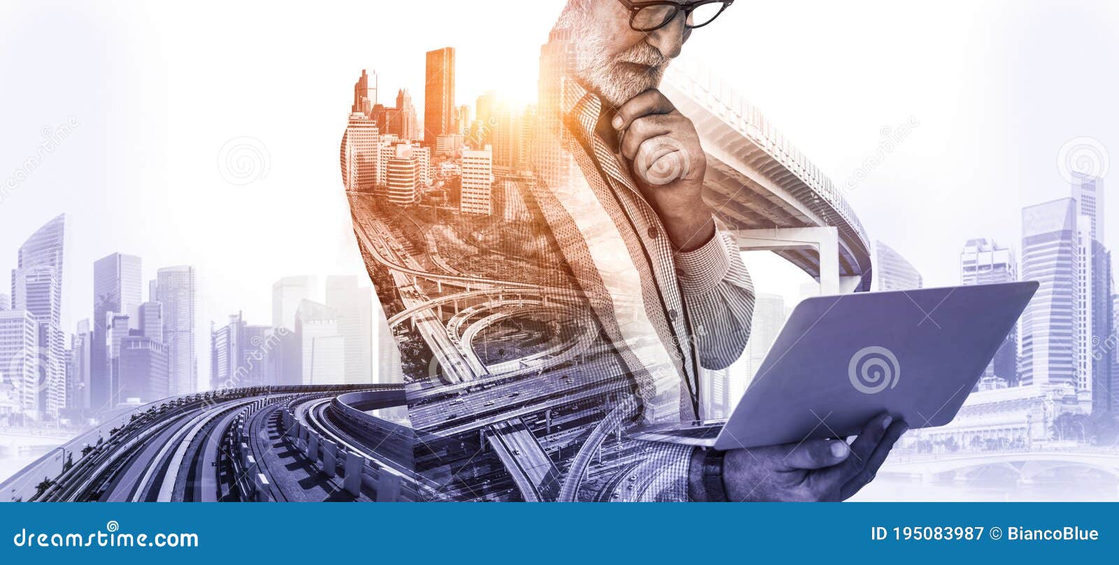 Future Building Construction Engineering Project. Stock Image - Image ...