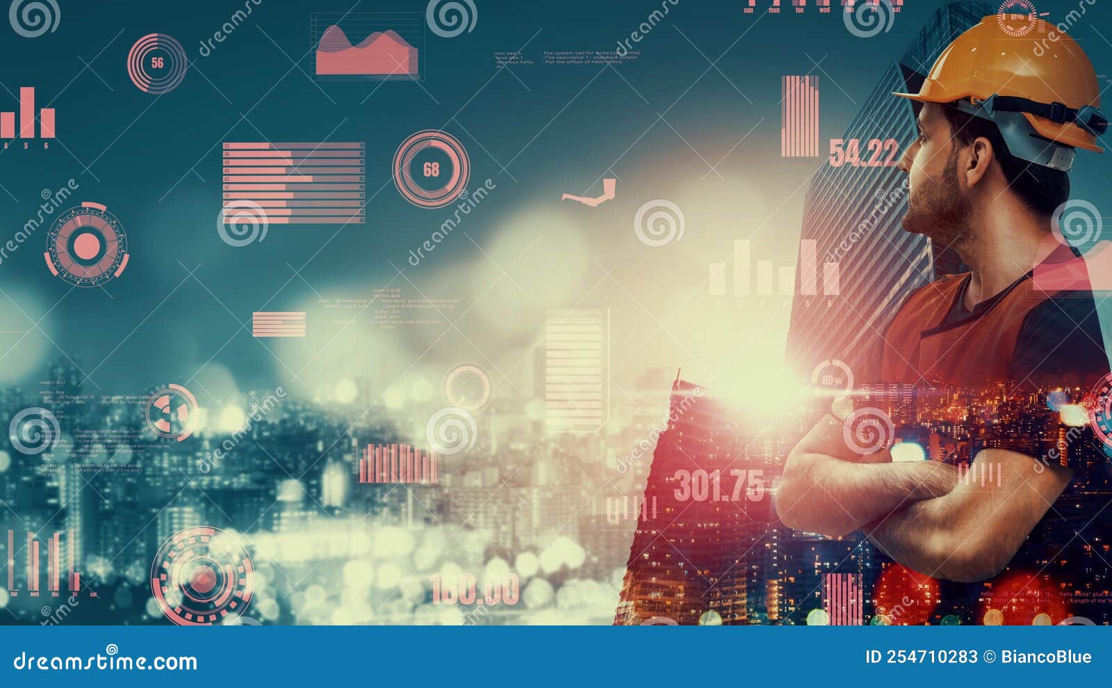 Future Building Construction and Inventive Engineering Project Stock ...