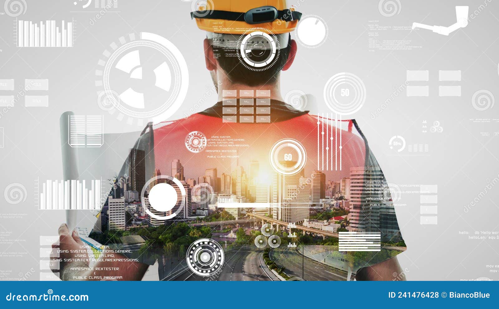 Future Building Construction and Inventive Engineering Project Stock ...