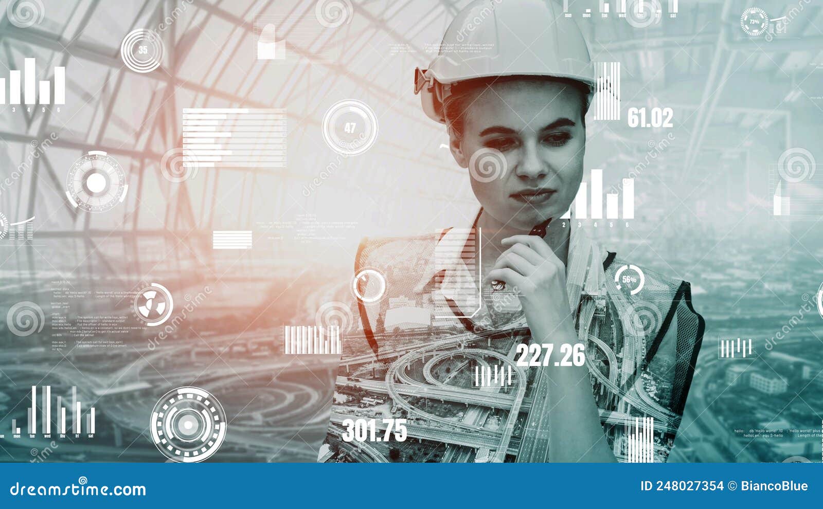 Future Building Construction and Inventive Engineering Project Stock ...