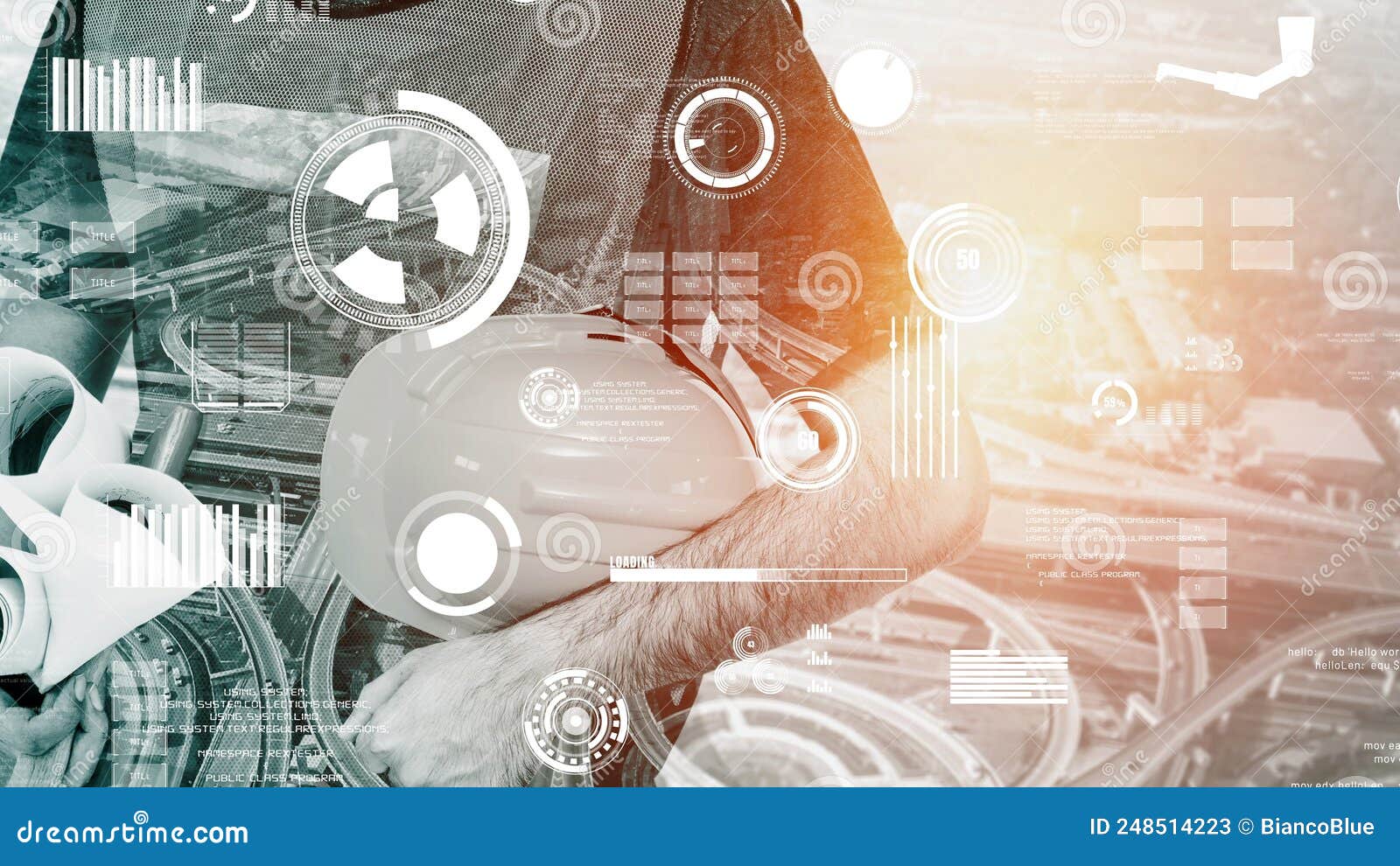 Future Building Construction and Inventive Engineering Project Stock ...