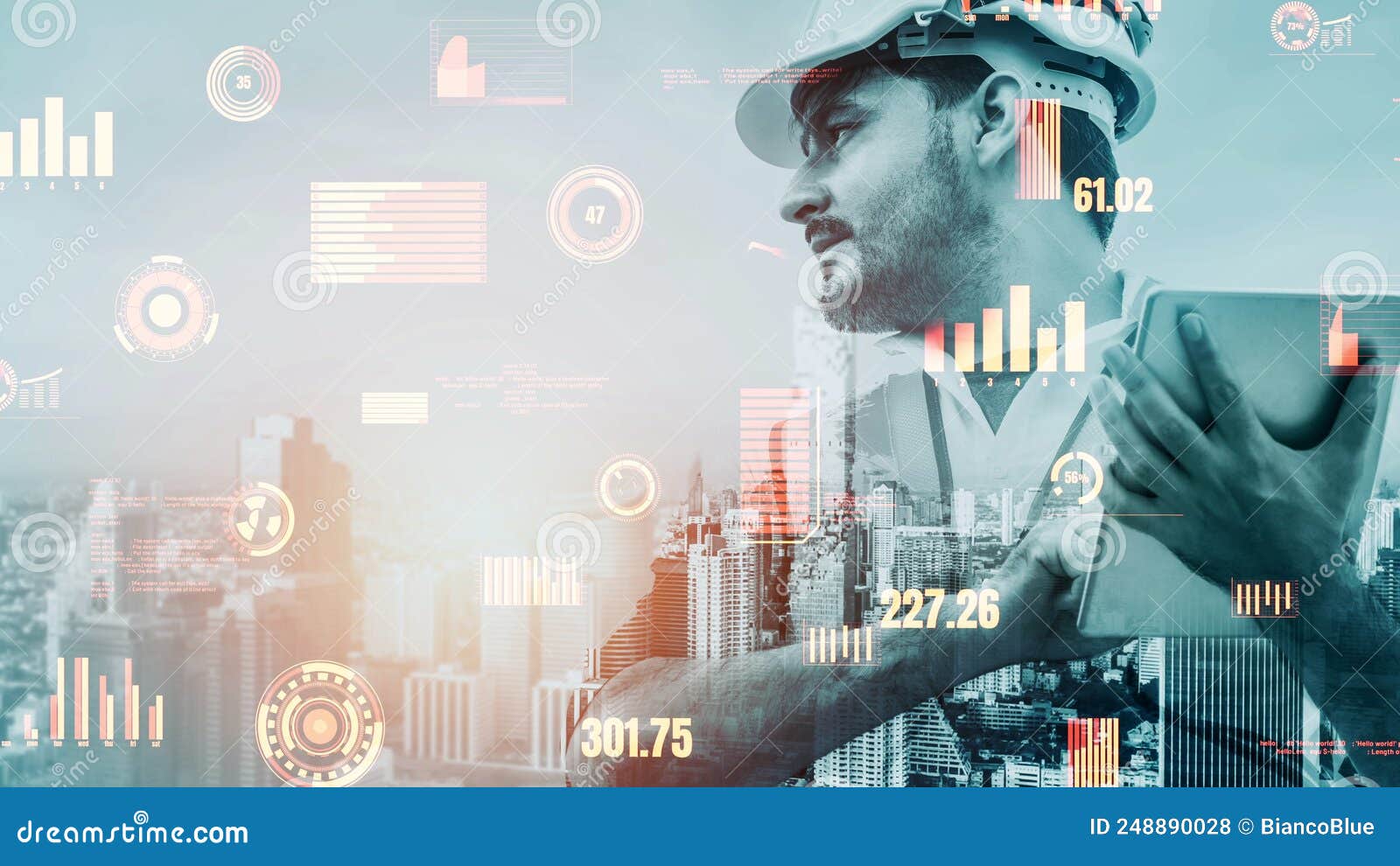 Future Building Construction and Inventive Engineering Project Stock ...