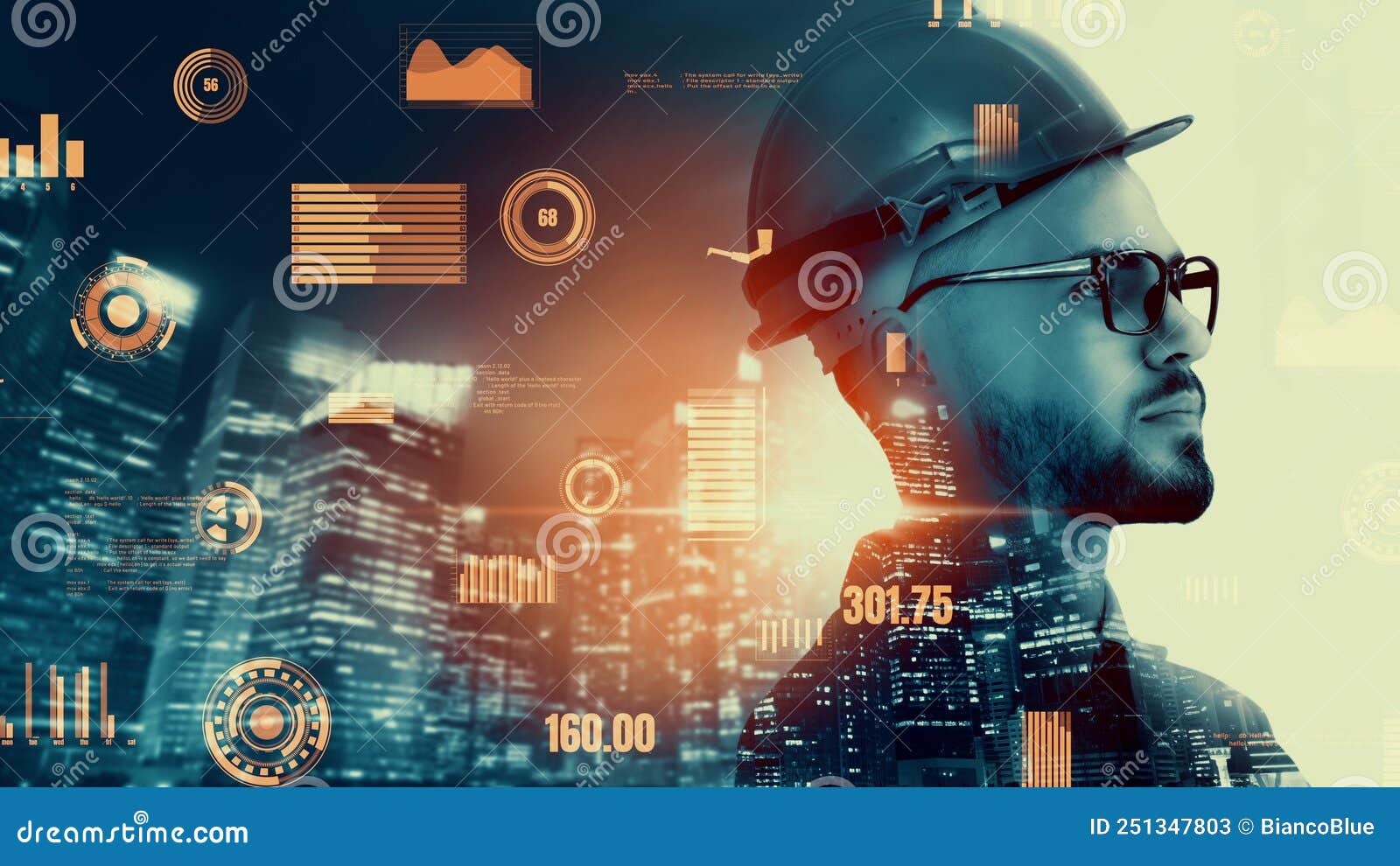 Future Building Construction and Inventive Engineering Project Stock ...