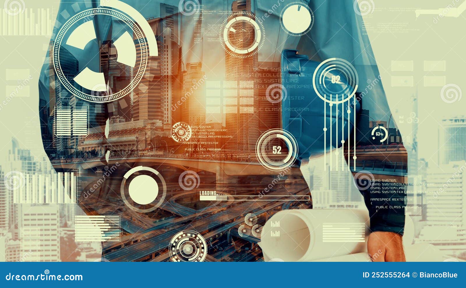 Future Building Construction and Inventive Engineering Project Stock ...