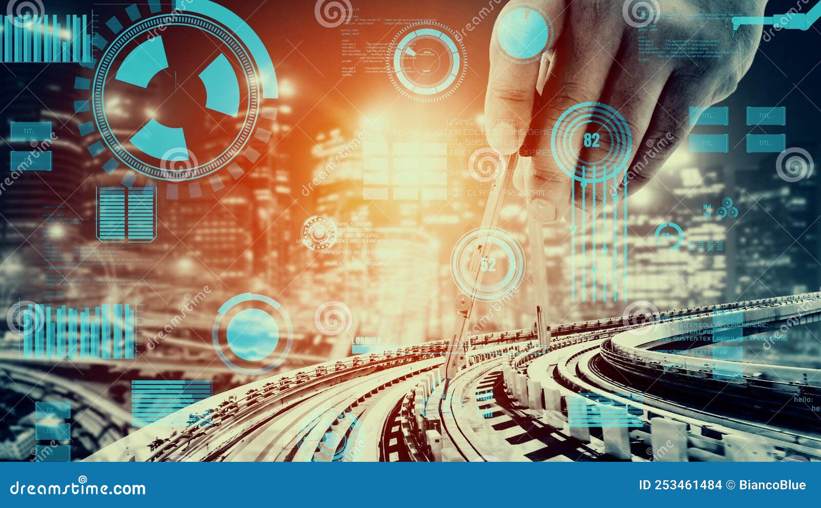 Future Building Construction and Inventive Engineering Project Stock ...