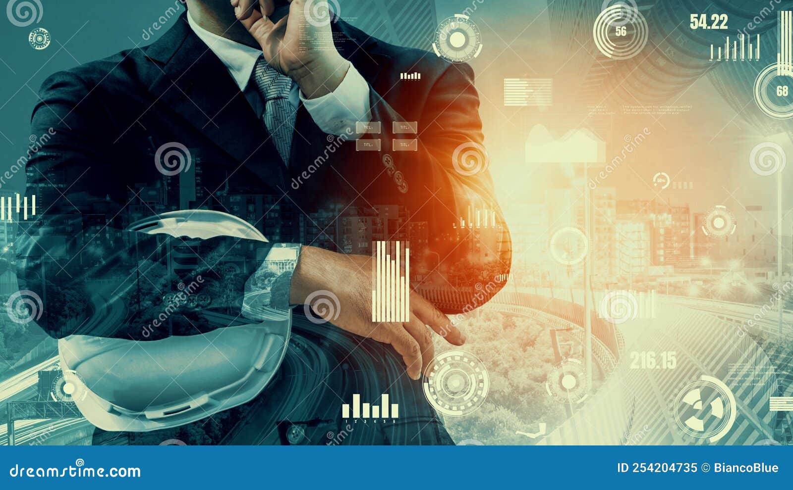 Future Building Construction and Inventive Engineering Project Stock ...