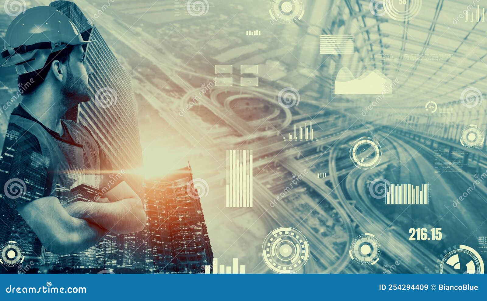 Future Building Construction and Inventive Engineering Project Stock ...