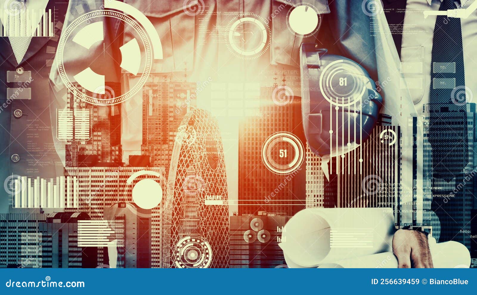 Future Building Construction and Inventive Engineering Project Stock ...