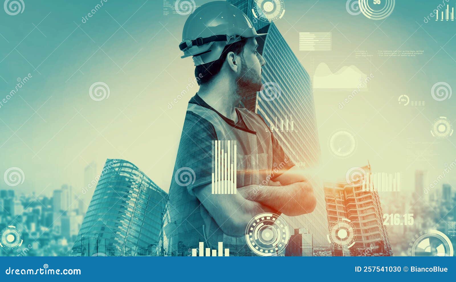 Future Building Construction and Inventive Engineering Project Stock ...