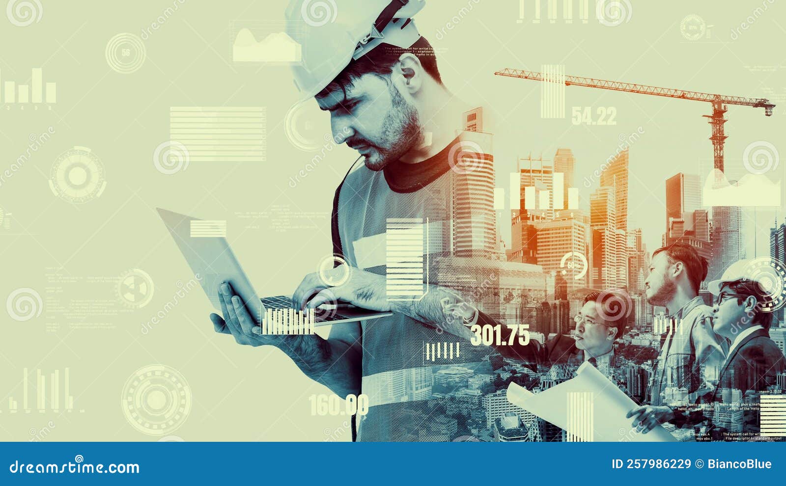 Future Building Construction and Inventive Engineering Project Stock ...