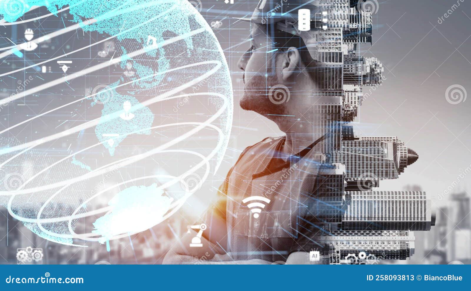 Future Building Construction and Inventive Engineering Project Stock ...