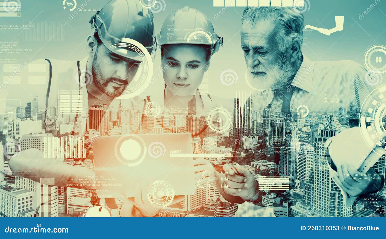 Future Building Construction and Inventive Engineering Project Stock ...