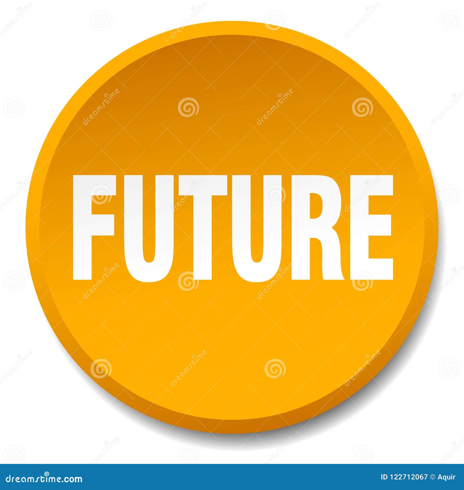 Future button stock vector. Illustration of icon, badge - 122712067