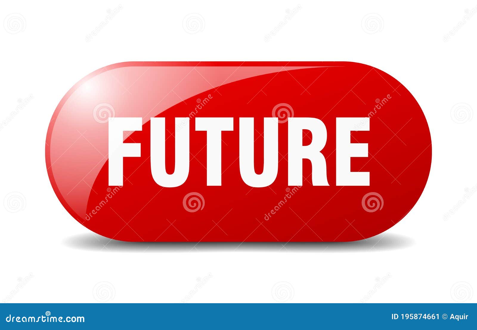 Future Button. Future Sign. Key. Push Button Stock Vector ...