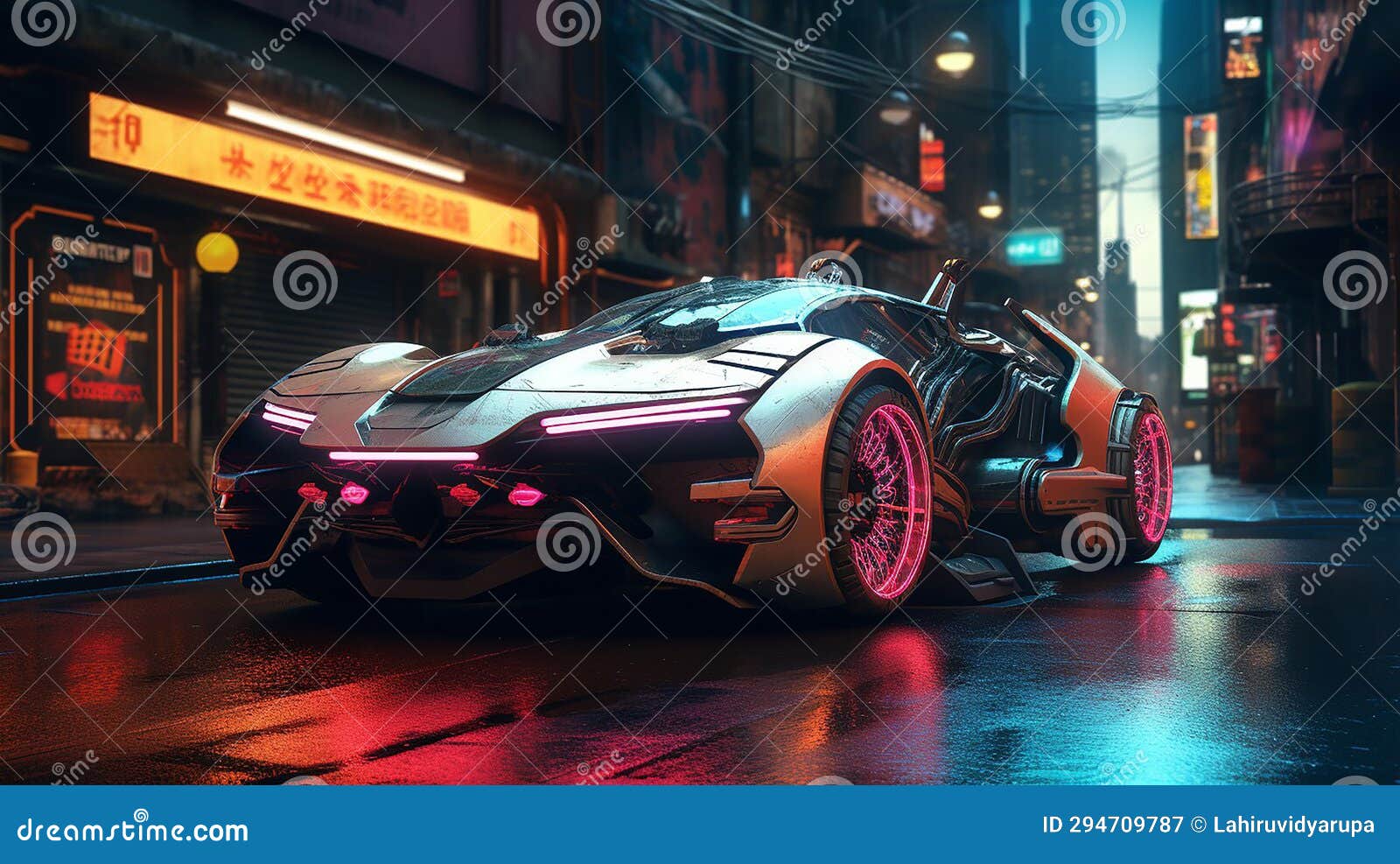 Future Cab Concept Art stock illustration. Illustration of ride - 294709787