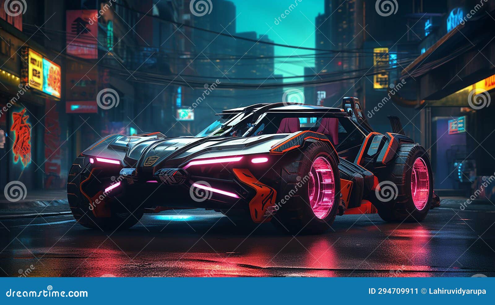 Future Cab Concept Art stock illustration. Illustration of next - 294709911