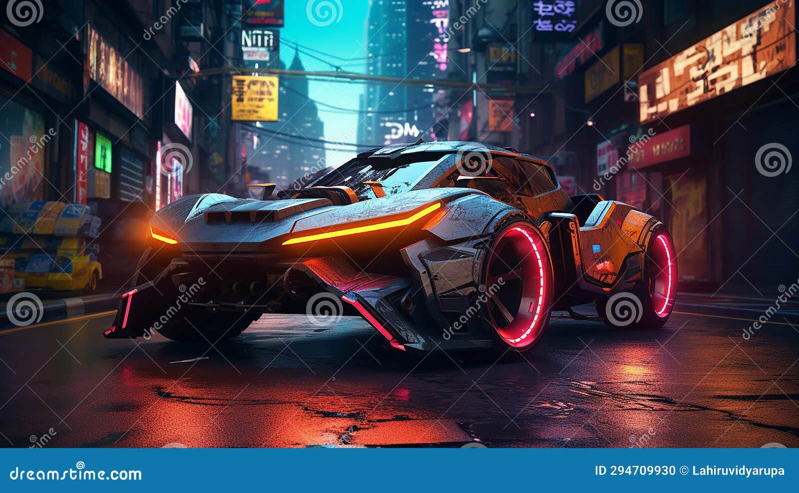 Future Cab Concept Art stock illustration. Illustration of ...