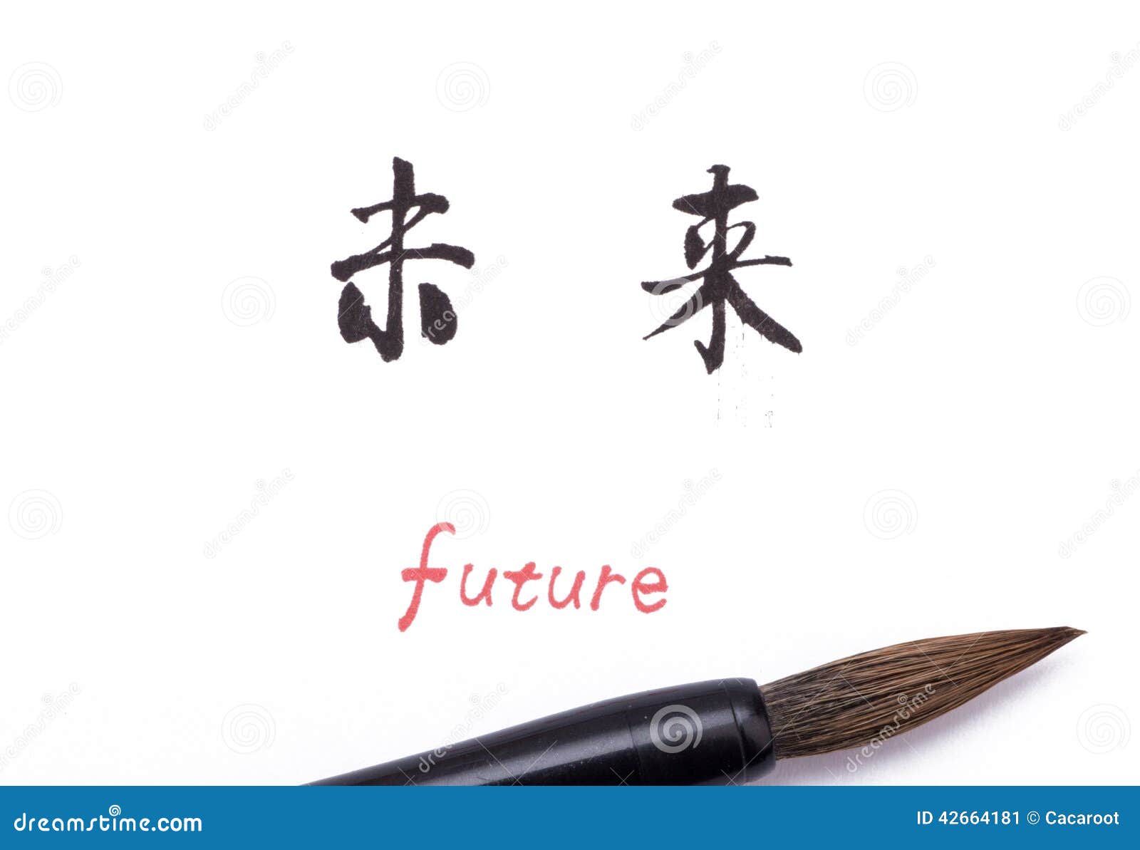 Future in Chinese stock image. Image of china, character - 42664181