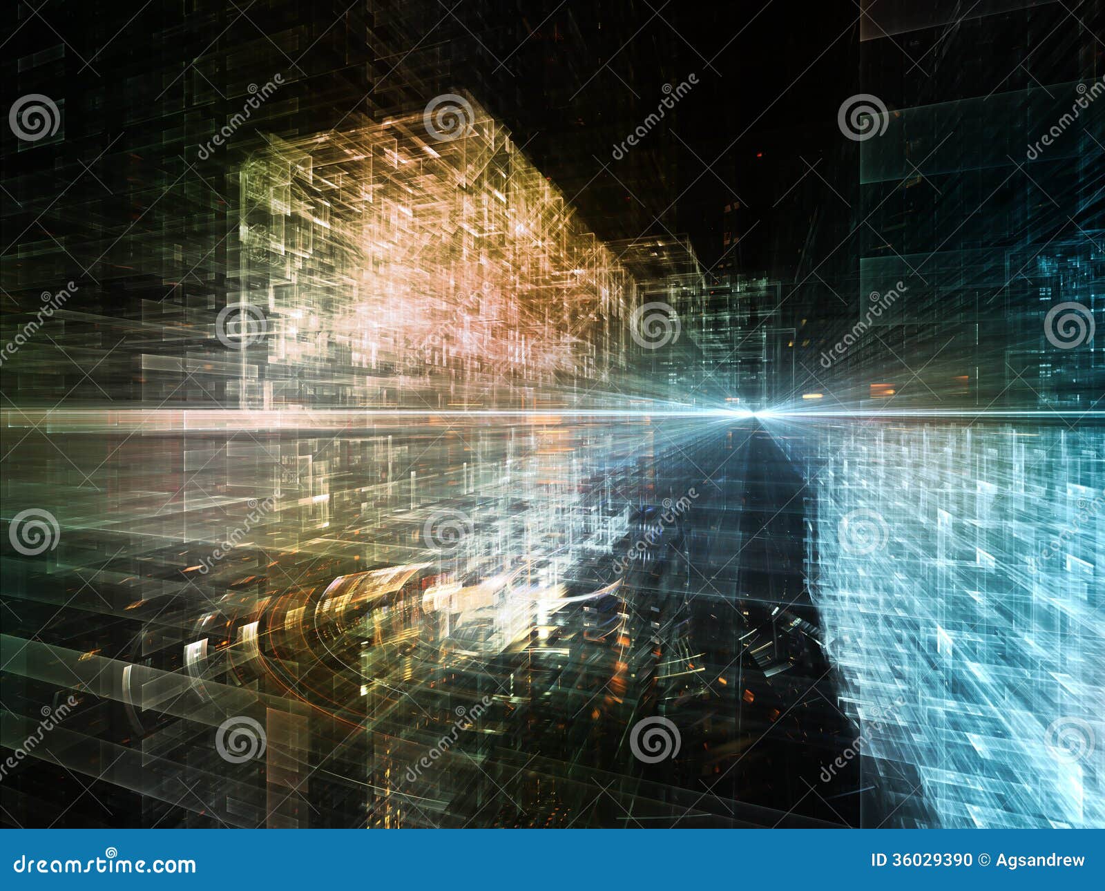 Future City stock photo. Image of glow, motion, arrangement - 36029390