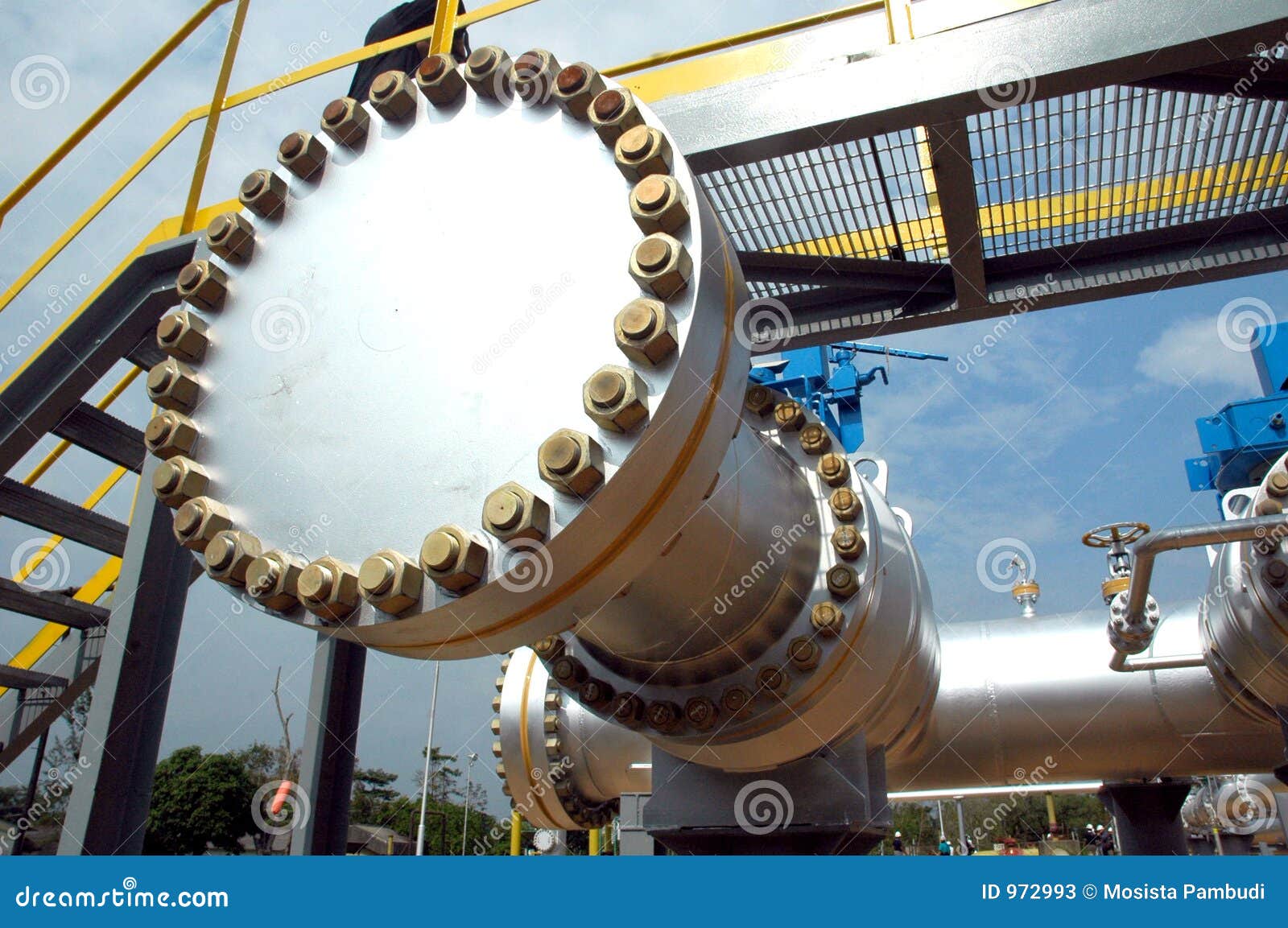 Future connection pipe stock image. Image of facility, power - 972993