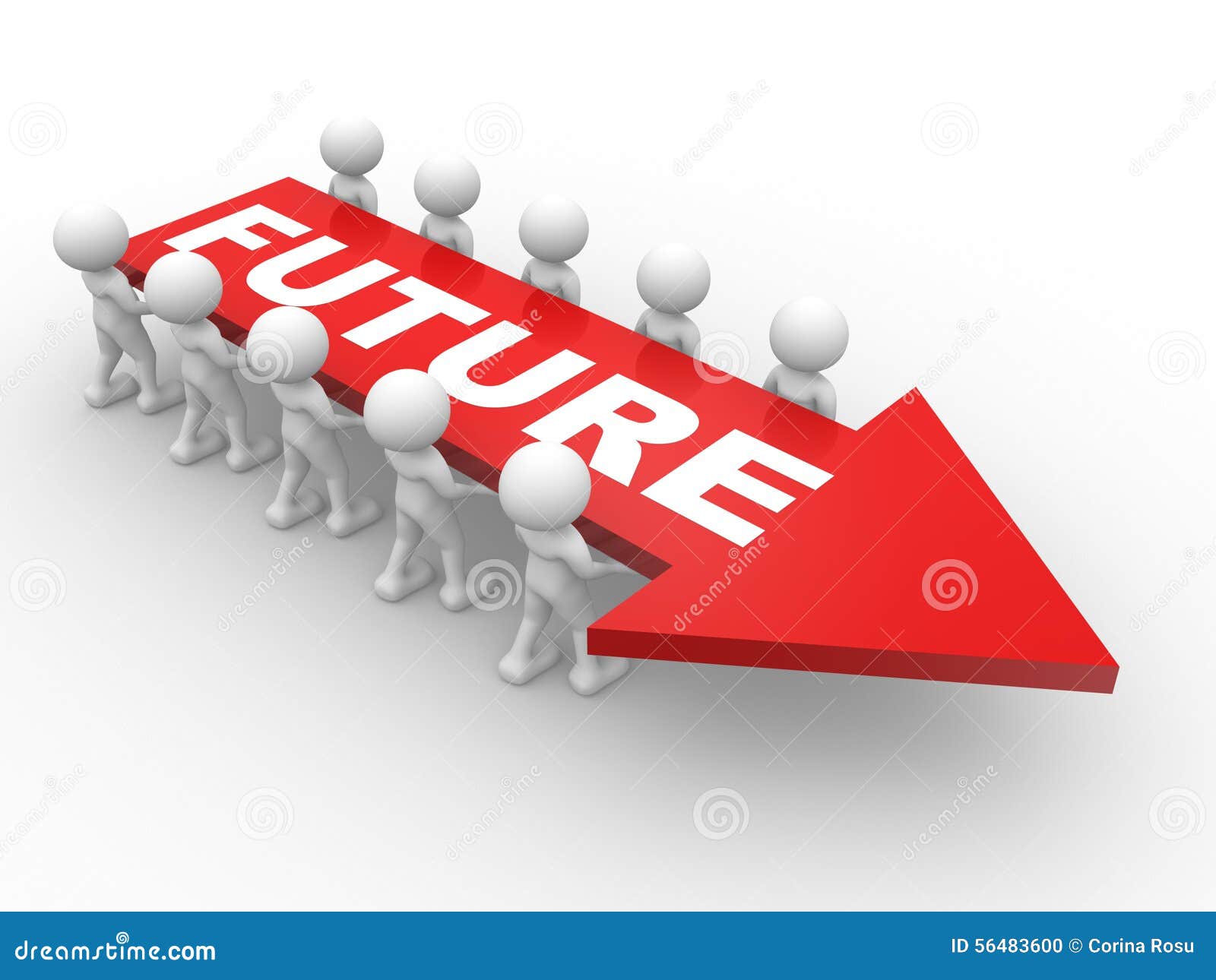 Future stock illustration. Illustration of shape, billboard - 56483600