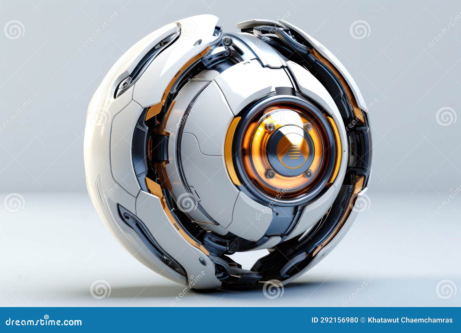 From the Future: 3D Rendering of a Futuristic Object, a Glimpse into ...