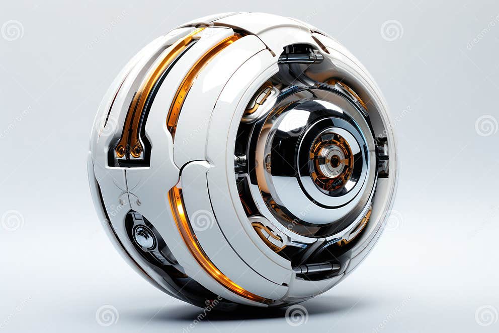 From the Future: 3D Rendering of a Futuristic Object, a Glimpse into ...