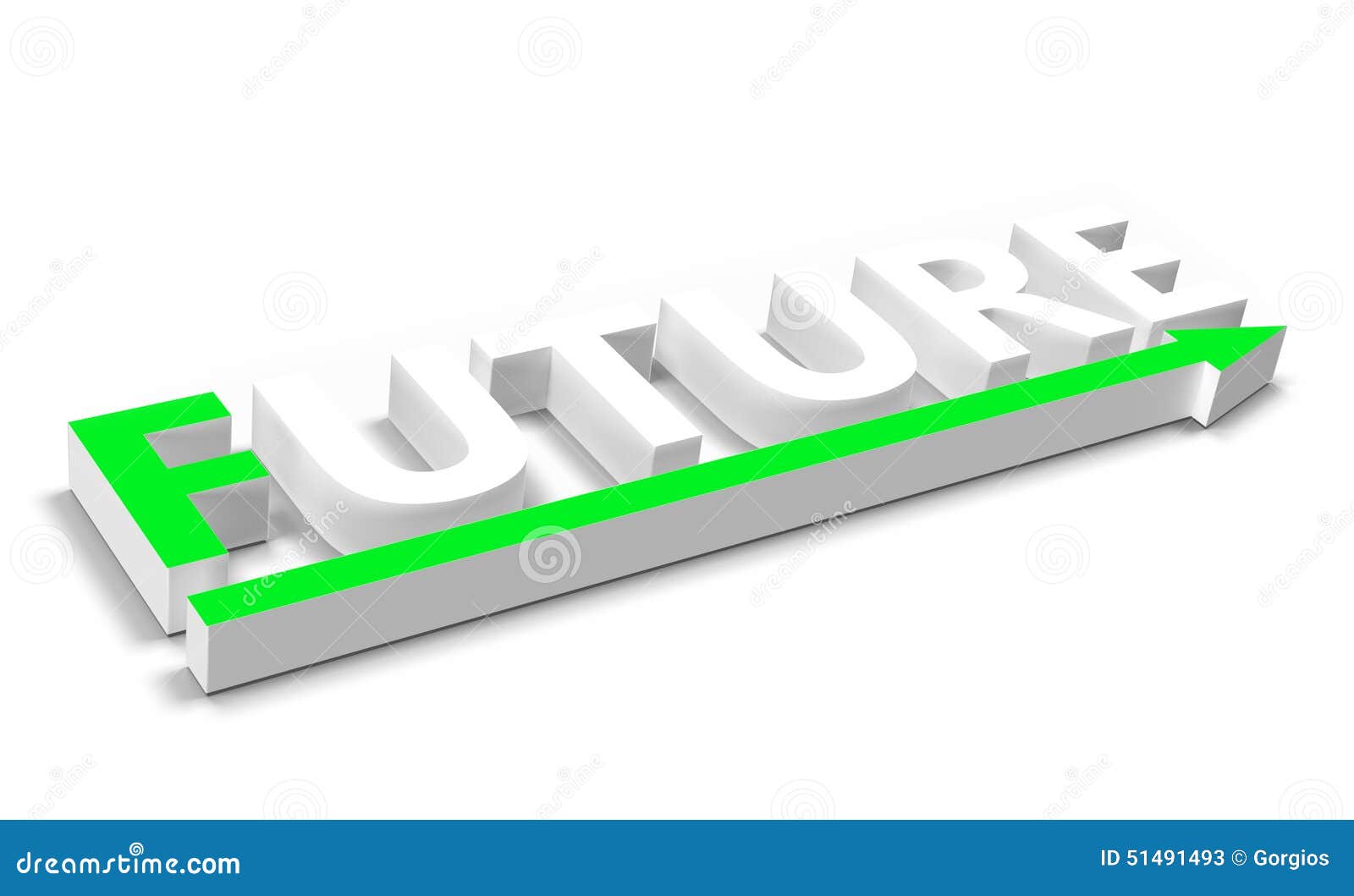 Future 3D text stock illustration. Illustration of simulation - 51491493